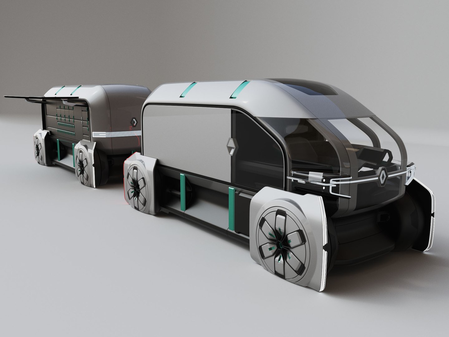 Renault EZ PRO Concept 2018 Model - TurboSquid 2167091