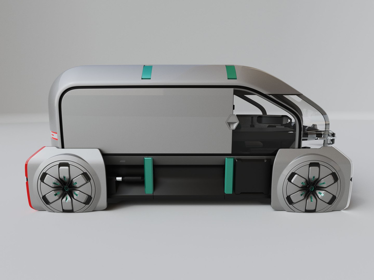 Renault EZ PRO Concept 2018 Model - TurboSquid 2167091