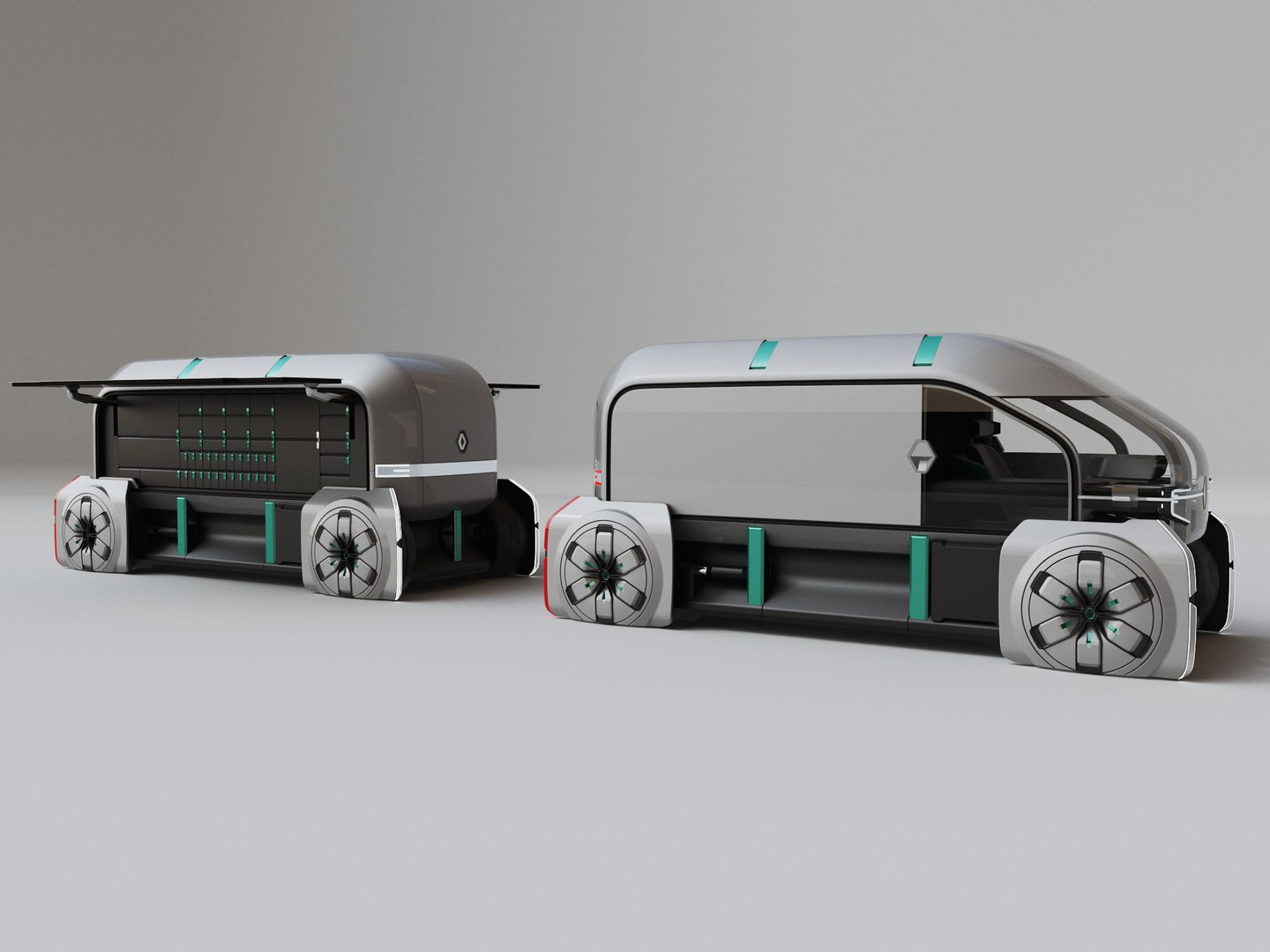 Renault EZ PRO Concept 2018 Model - TurboSquid 2167091