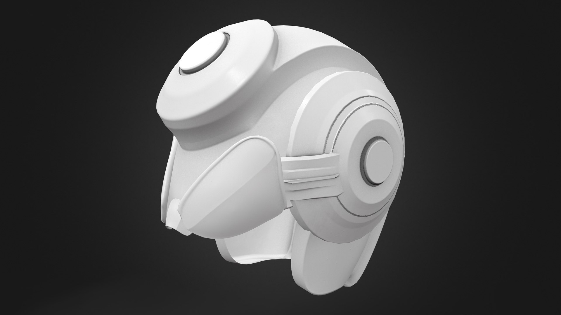 3D Cyber Security Robo Helmet Model - TurboSquid 1945496