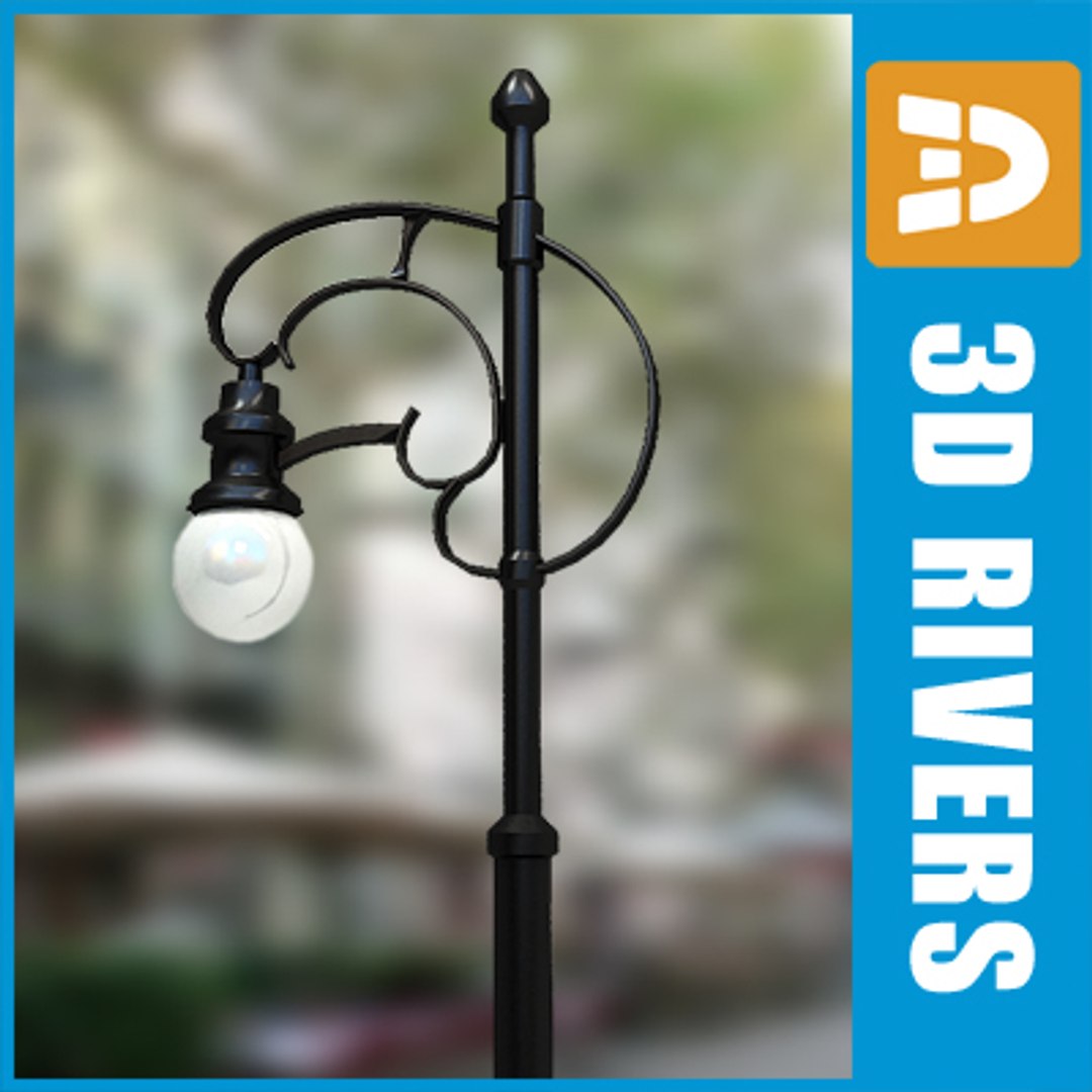 street light streetlights 3ds
