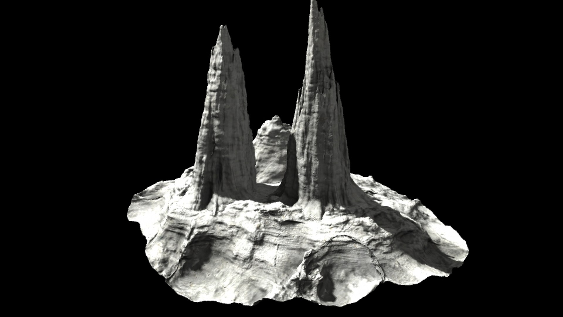 3d Alien Mountains