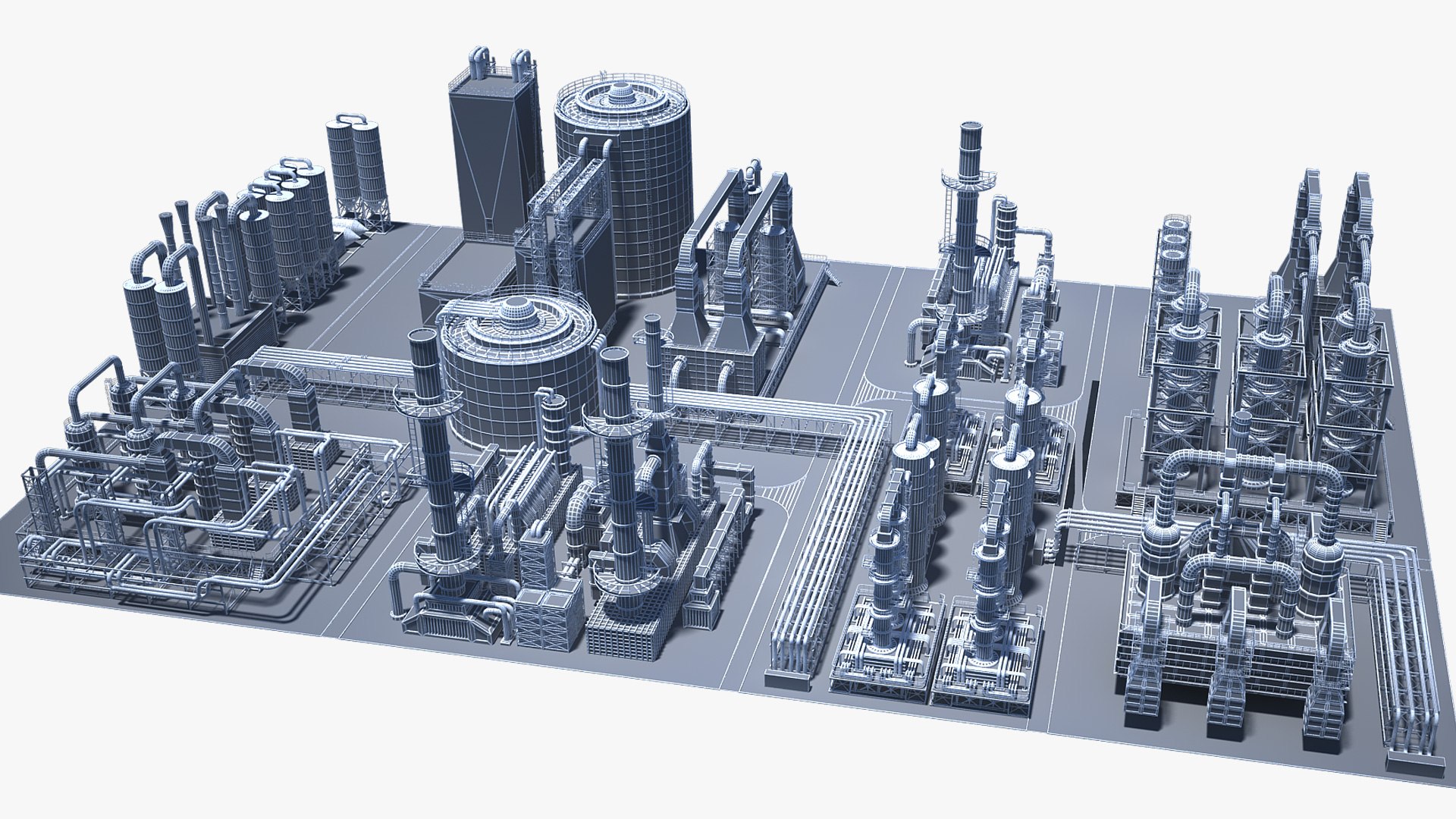 3D Industrial Area 50 - TurboSquid 2024495