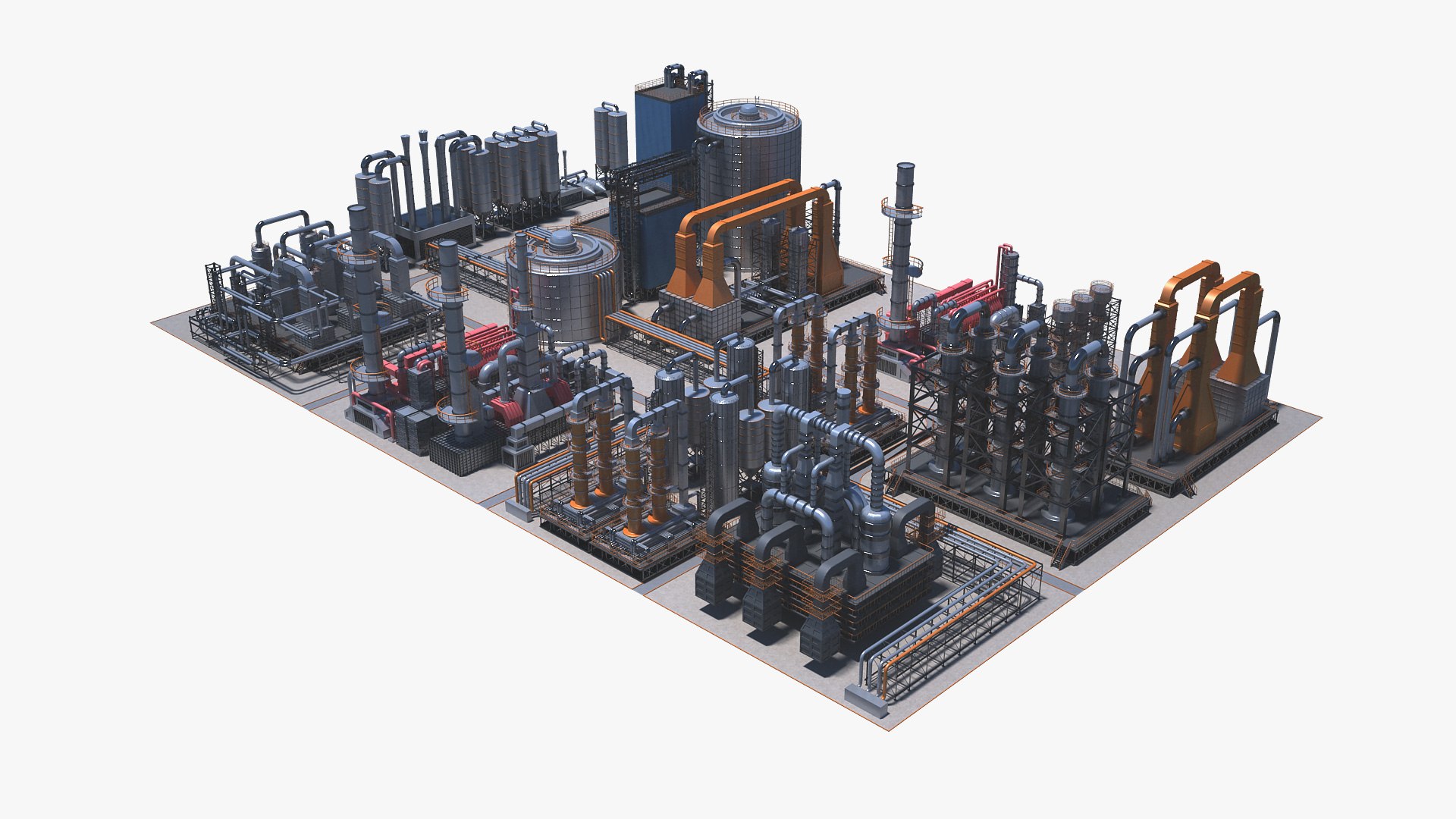 3D Industrial Area 50 - TurboSquid 2024495