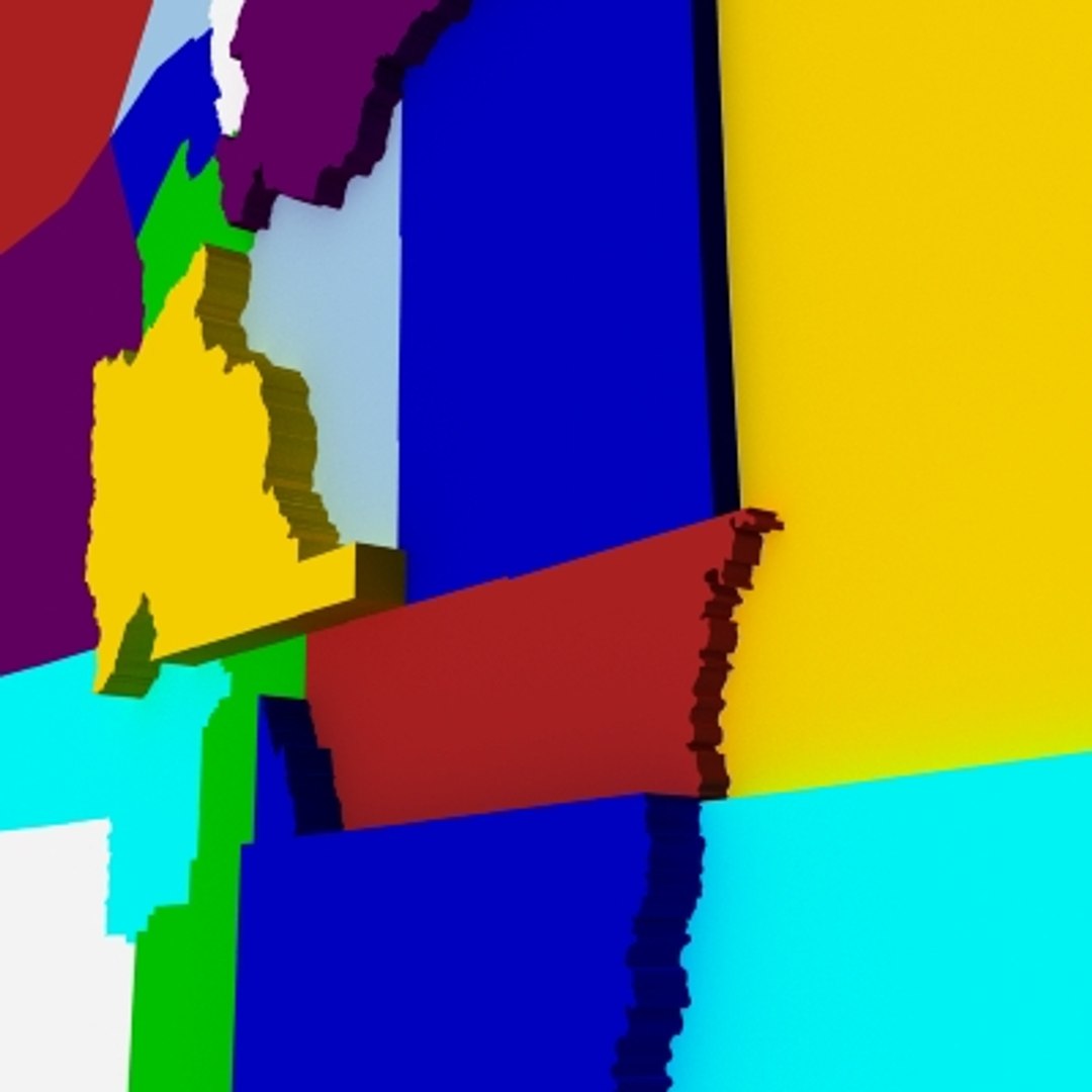 3d model state counties