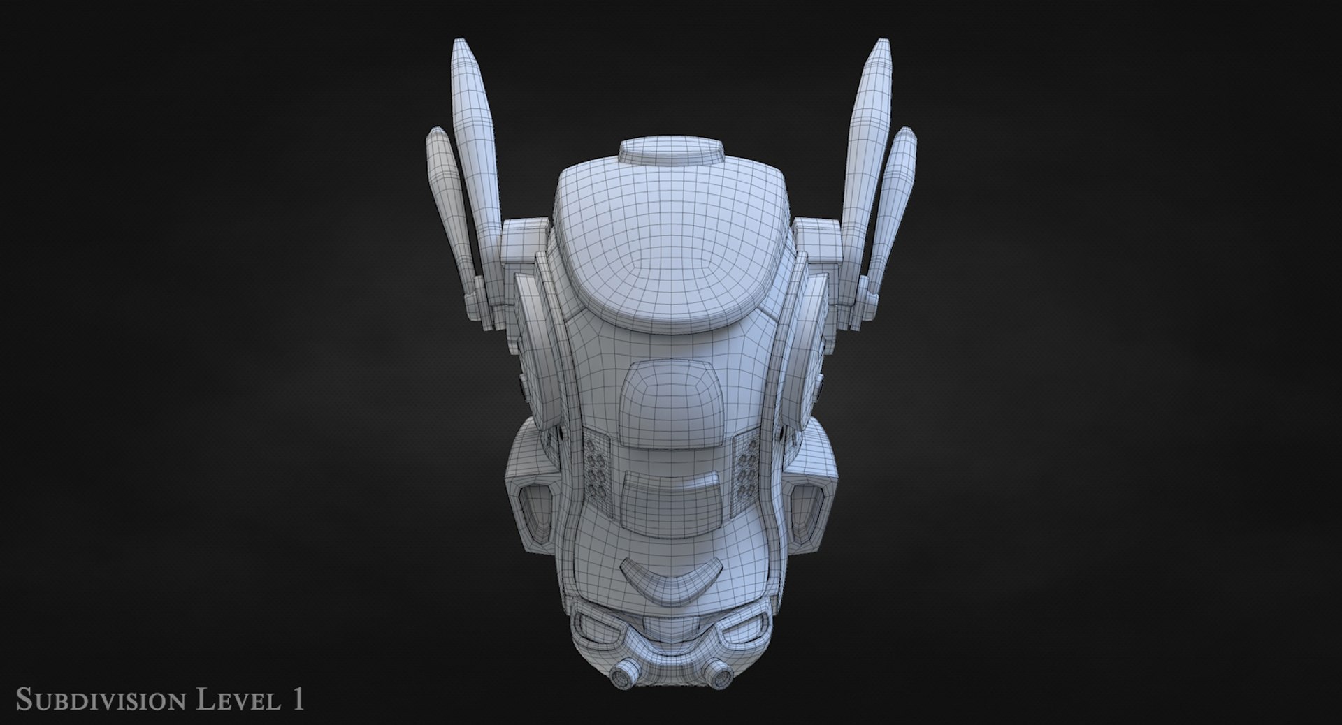 3d Mech Head
