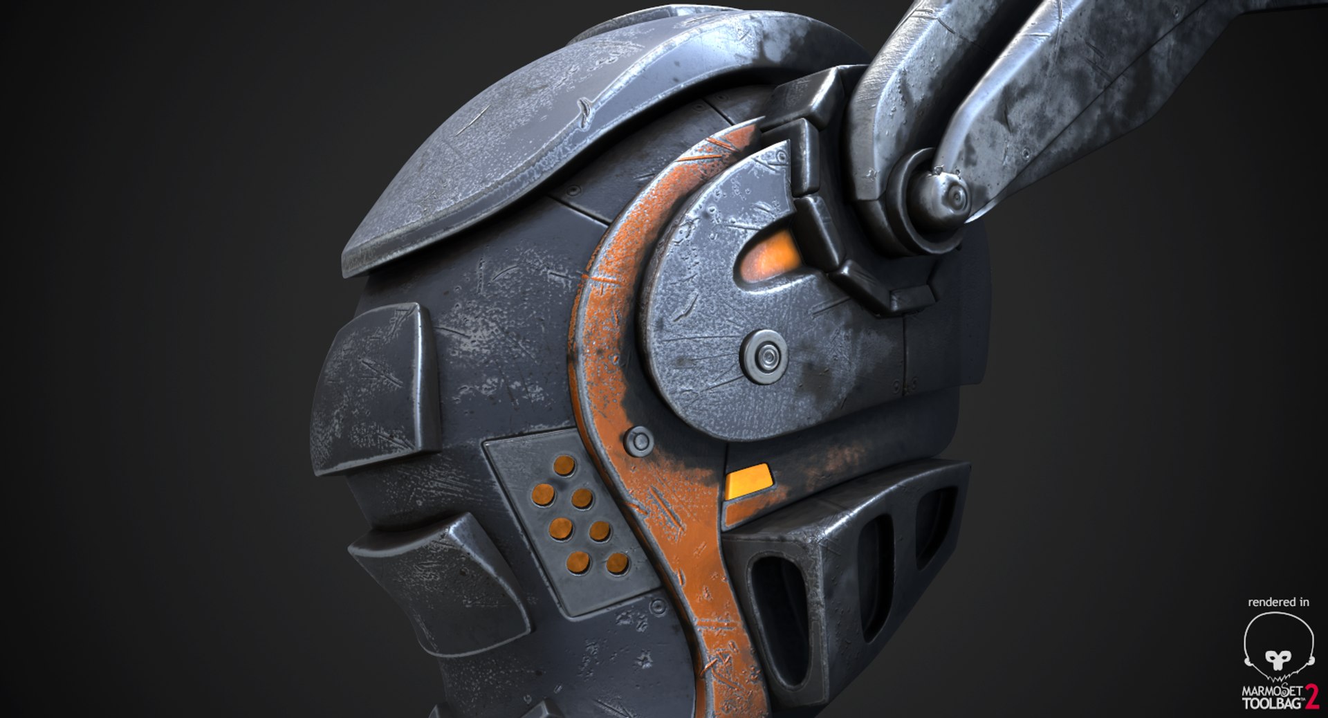 3d Mech Head