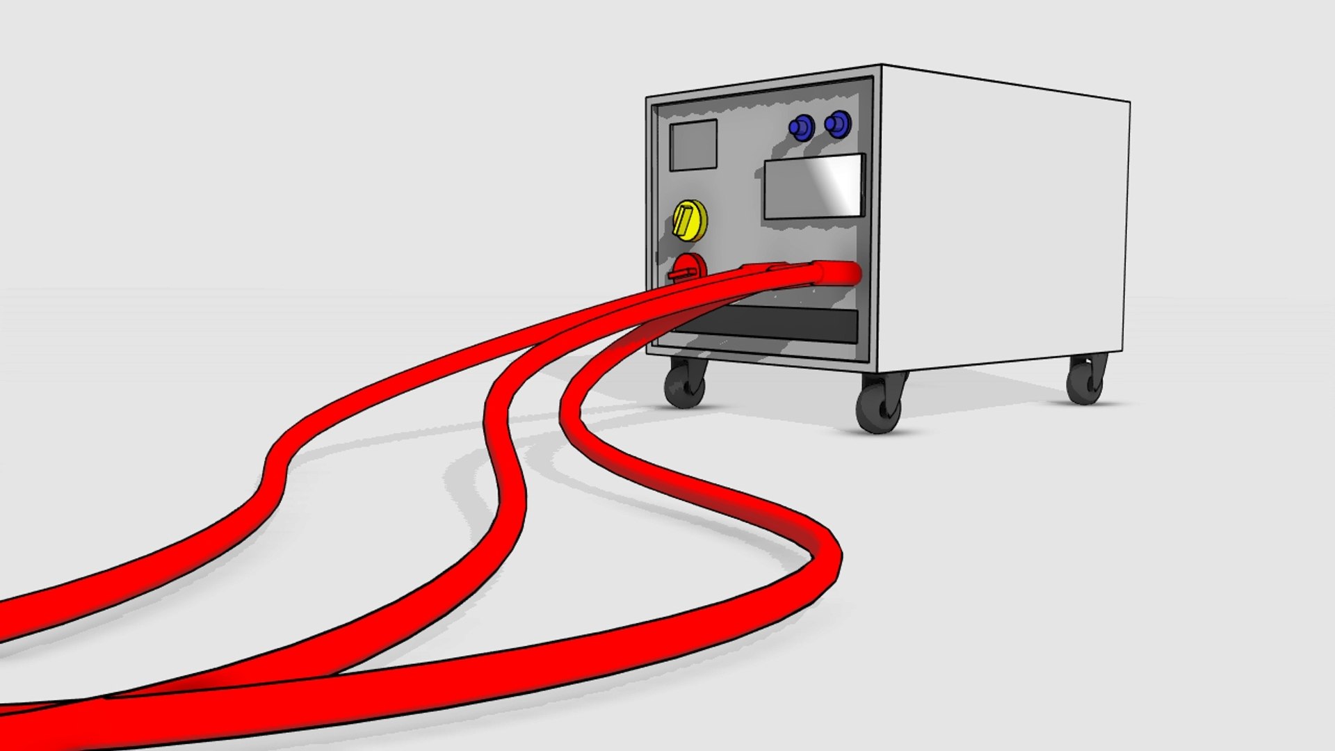 3D Power Generator Style Cartoon Model - TurboSquid 1441253