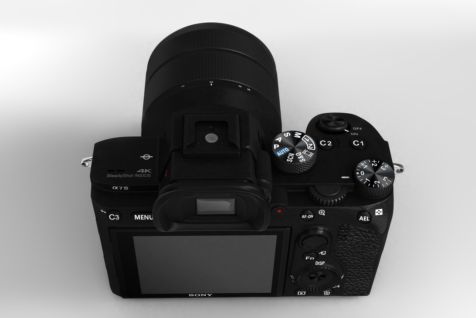 3D Model Sony A7 III Body With 28-70 Lens - TurboSquid 1946835