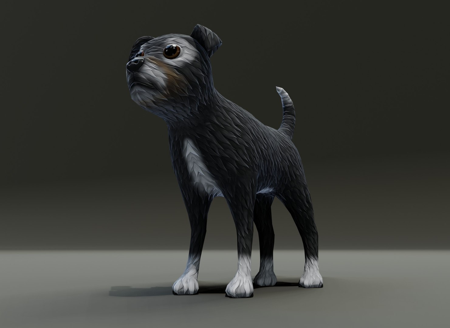 3D Cartoon Terrier Dog Animations - TurboSquid 1539017