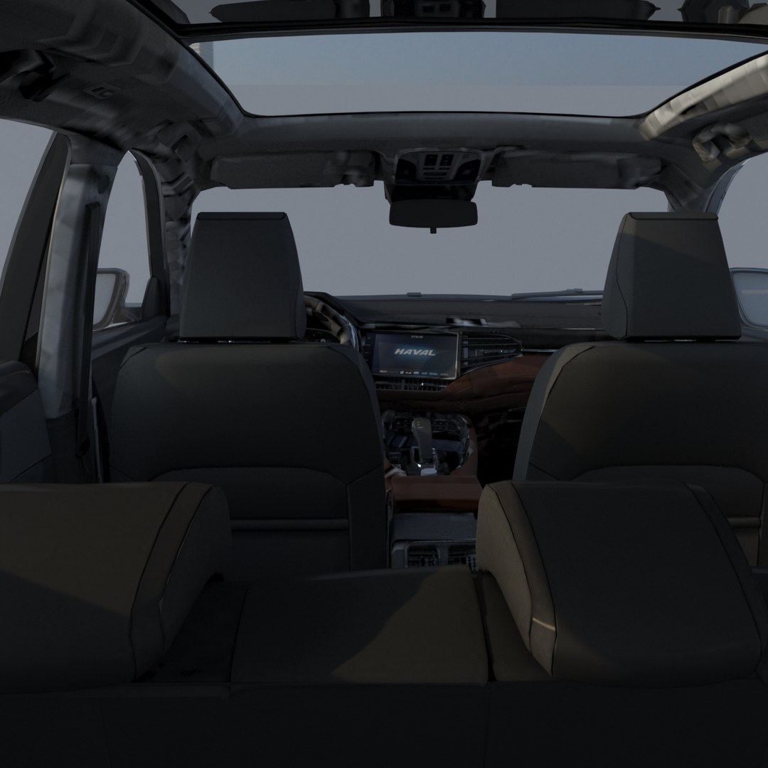 GreatWallMotor-Haval F7 3D Model - TurboSquid 2231831