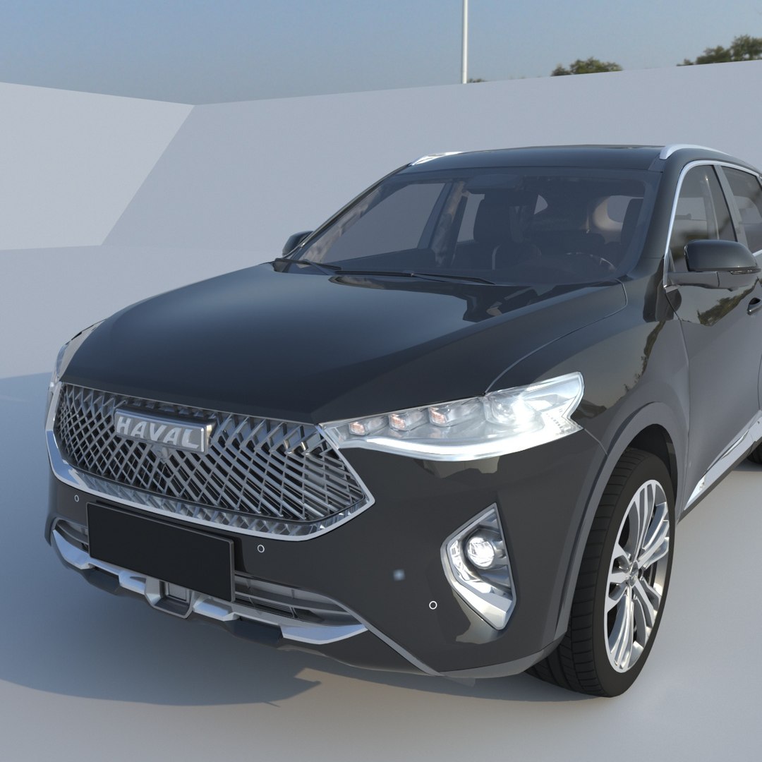 GreatWallMotor-Haval F7 3D Model - TurboSquid 2231831