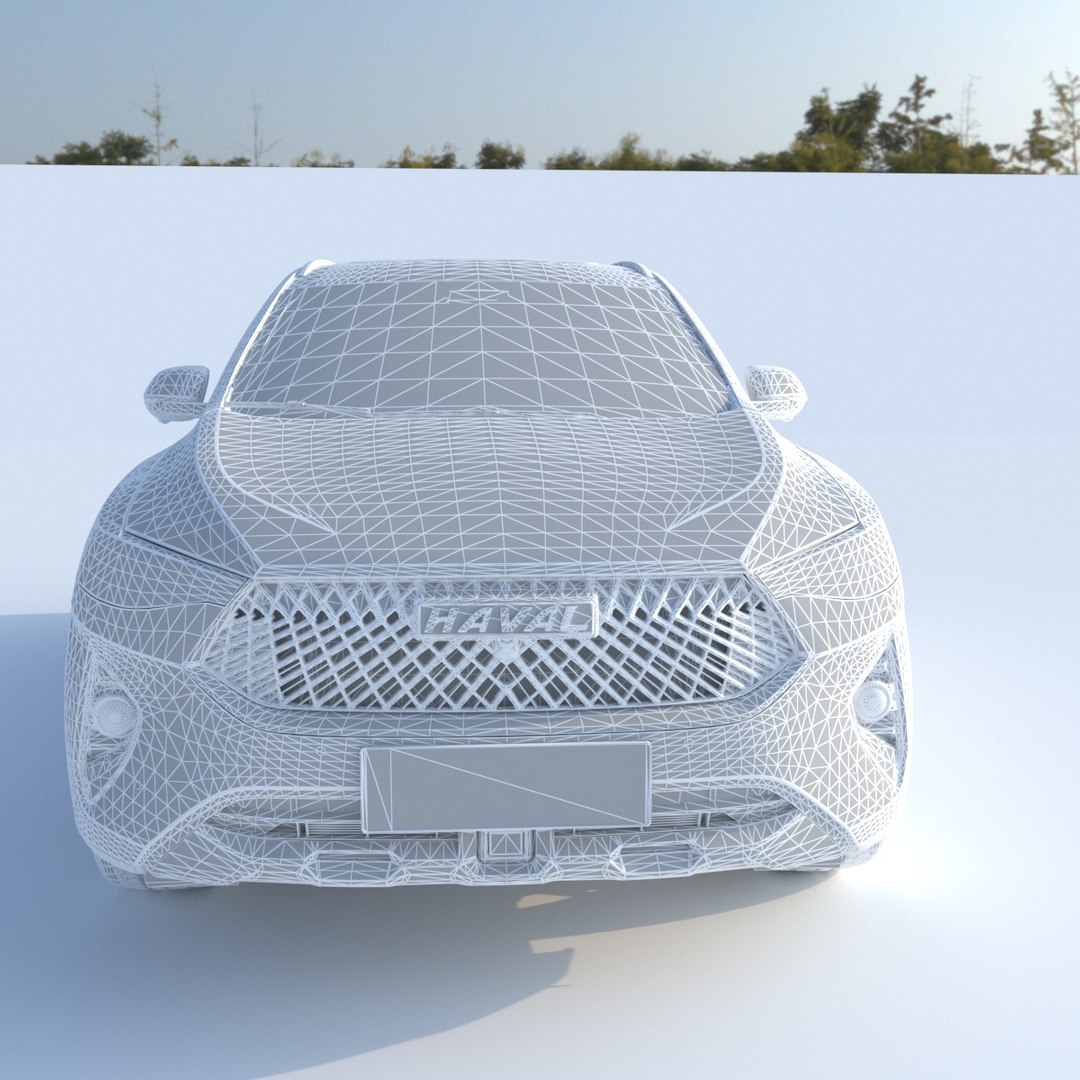 GreatWallMotor-Haval F7 3D Model - TurboSquid 2231831