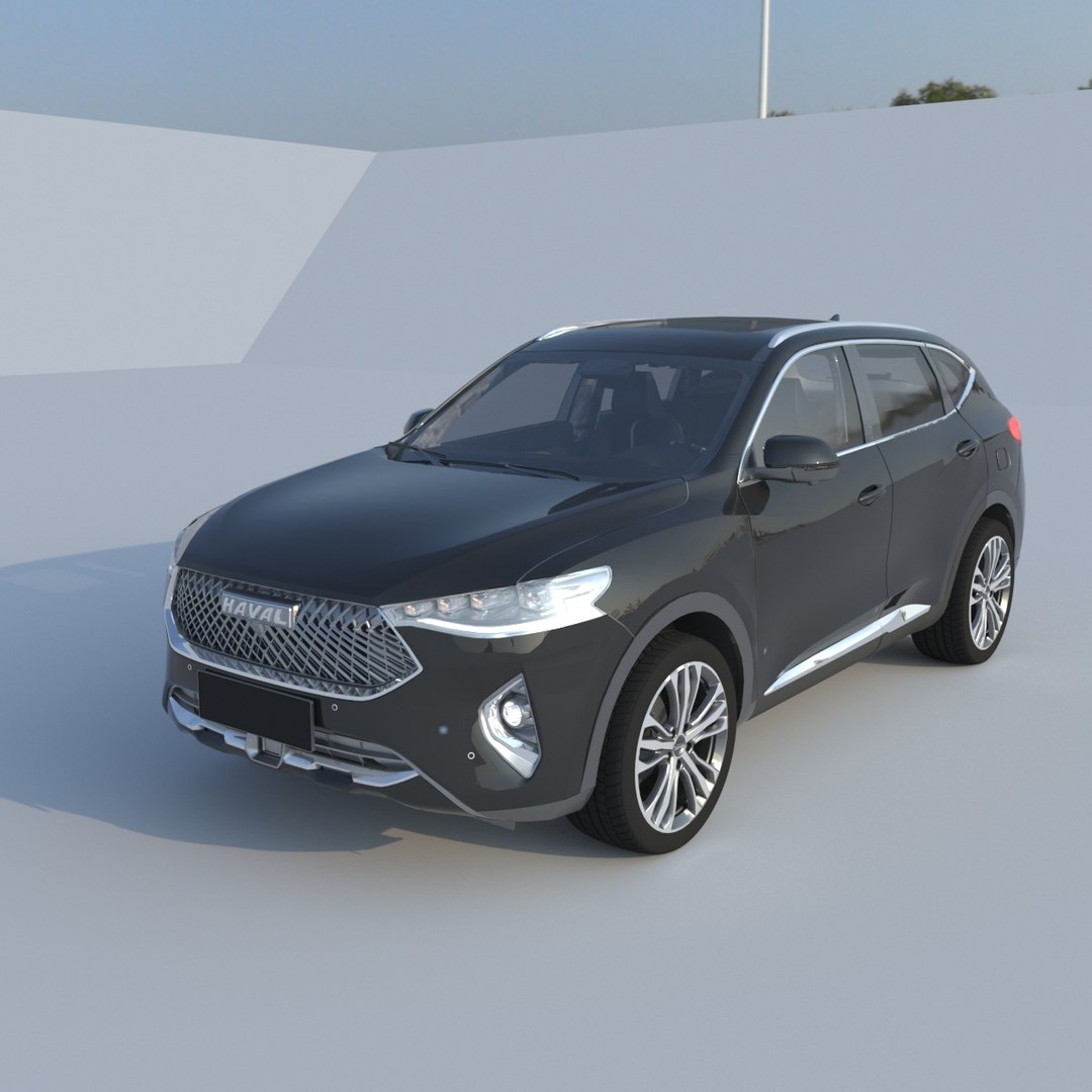 GreatWallMotor-Haval F7 3D Model - TurboSquid 2231831