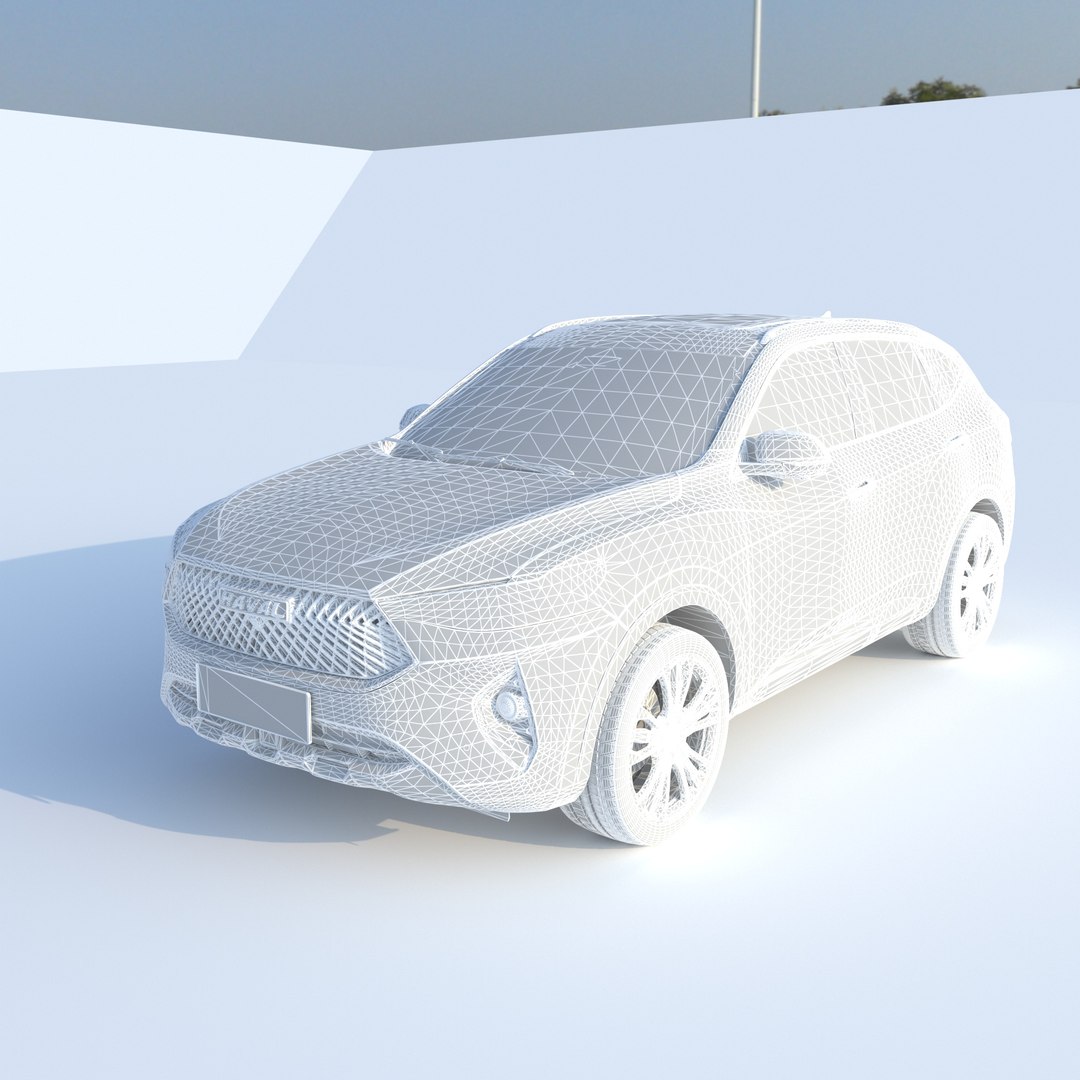 GreatWallMotor-Haval F7 3D Model - TurboSquid 2231831