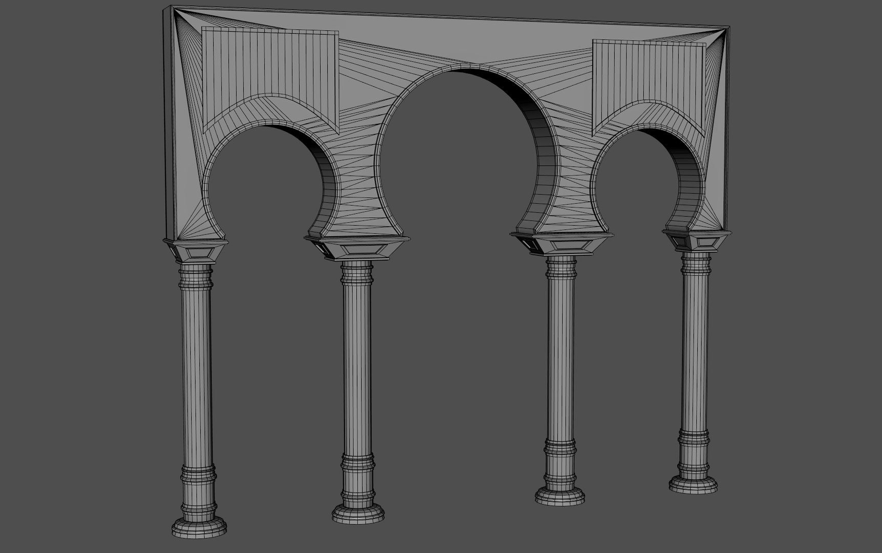 3D Orient Gate Arch - TurboSquid 2046566