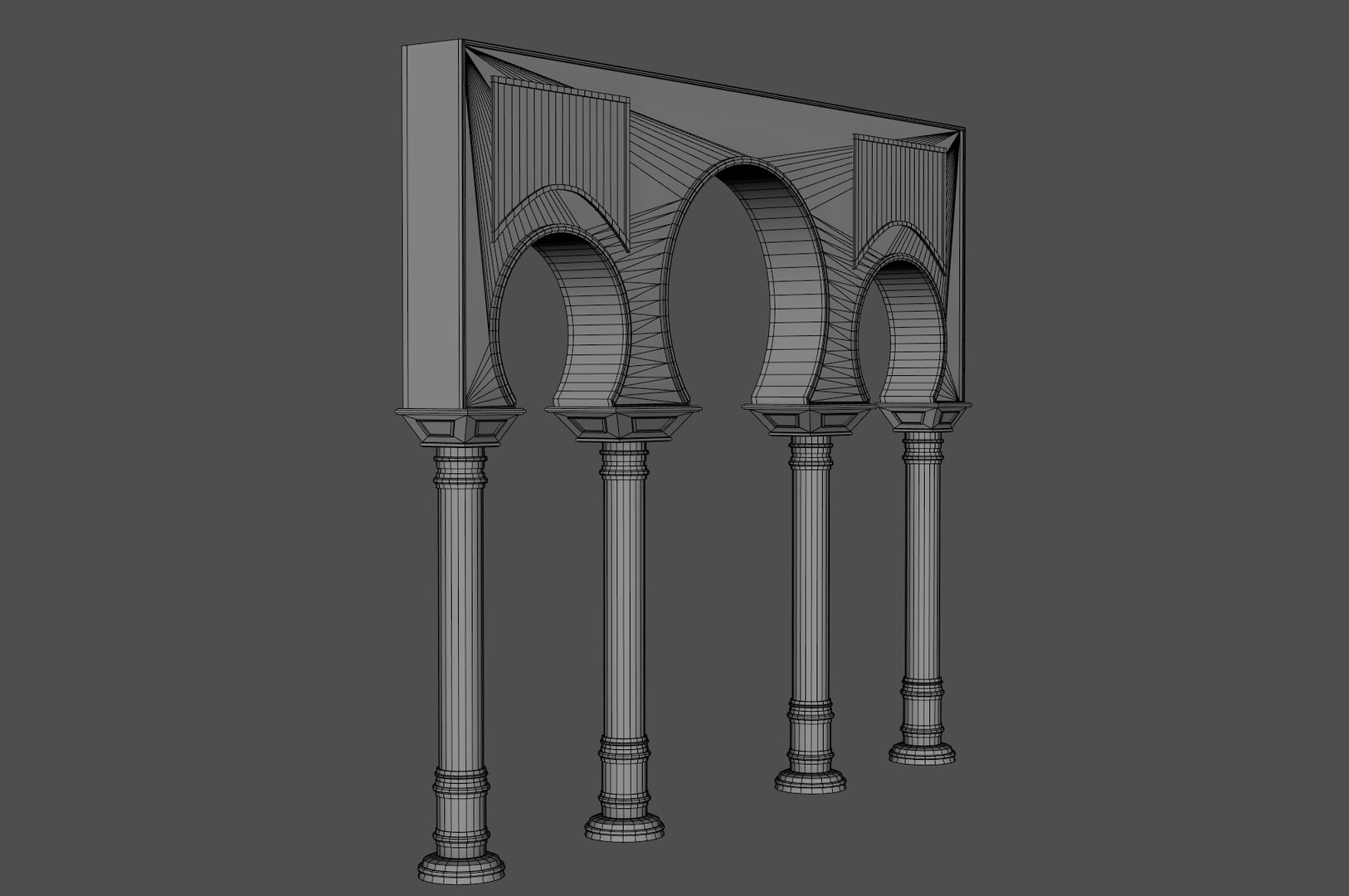 3D Orient Gate Arch - TurboSquid 2046566