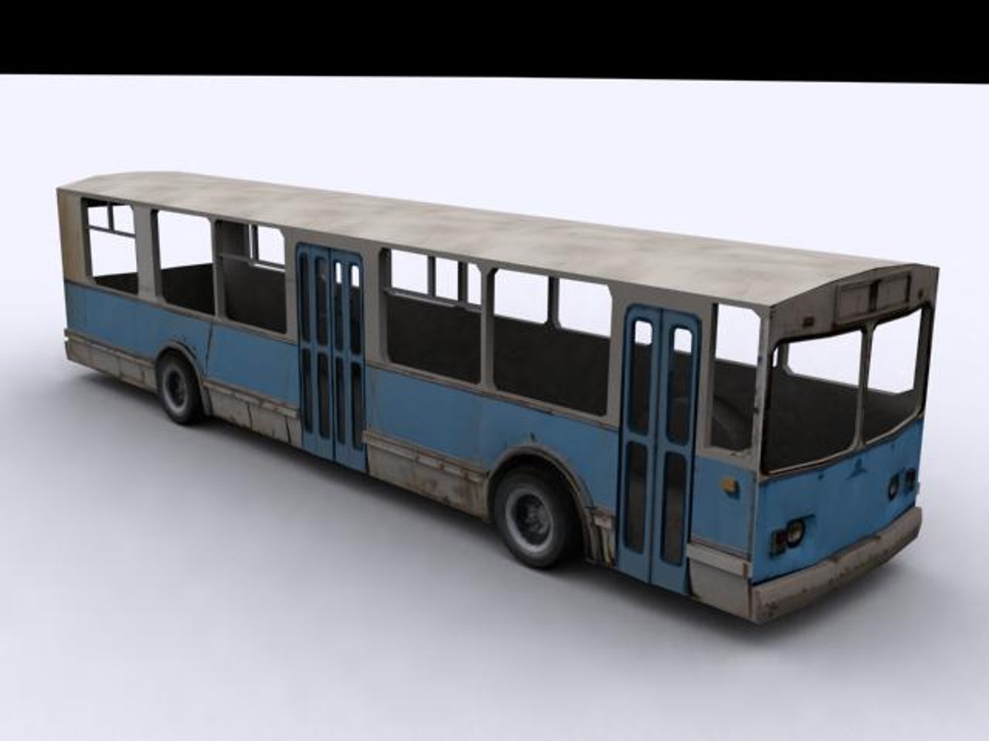 Soviet Bus Tram 3ds