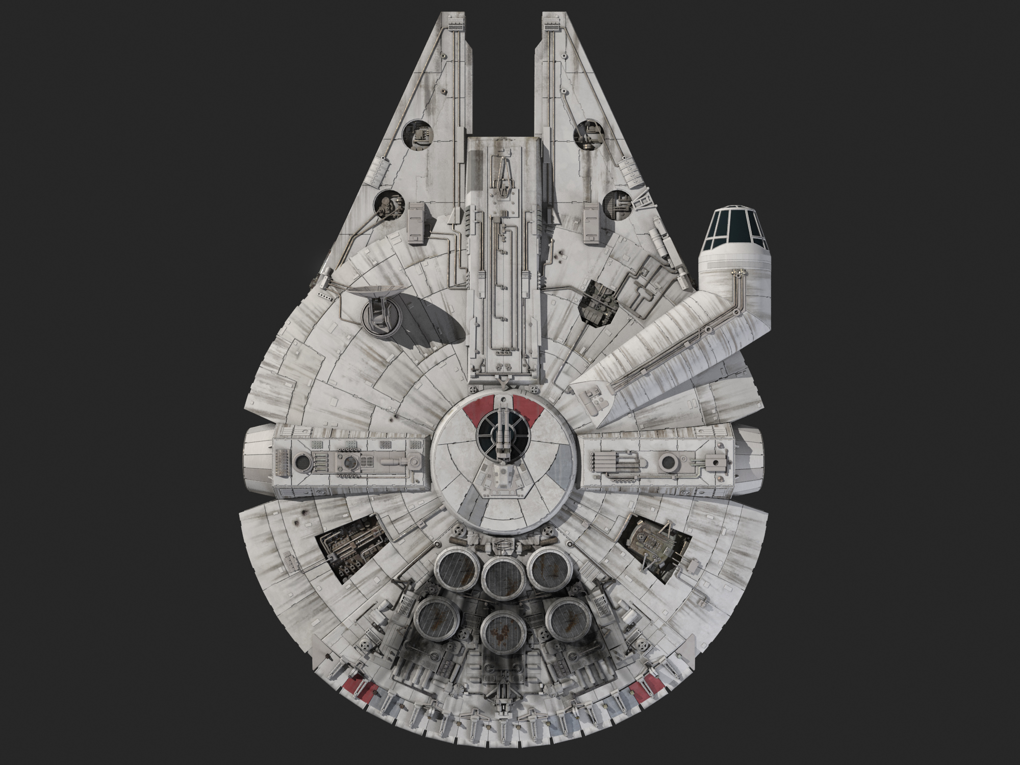 3d model of star wars new 2