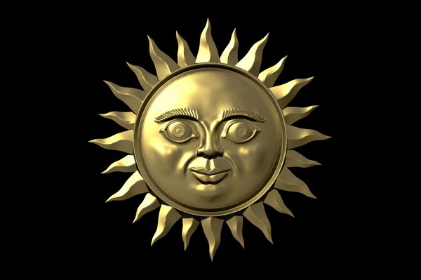 Sun model - TurboSquid 1826458