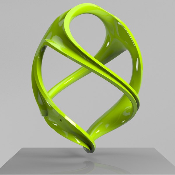Wavy ring 3D model - TurboSquid 1349519
