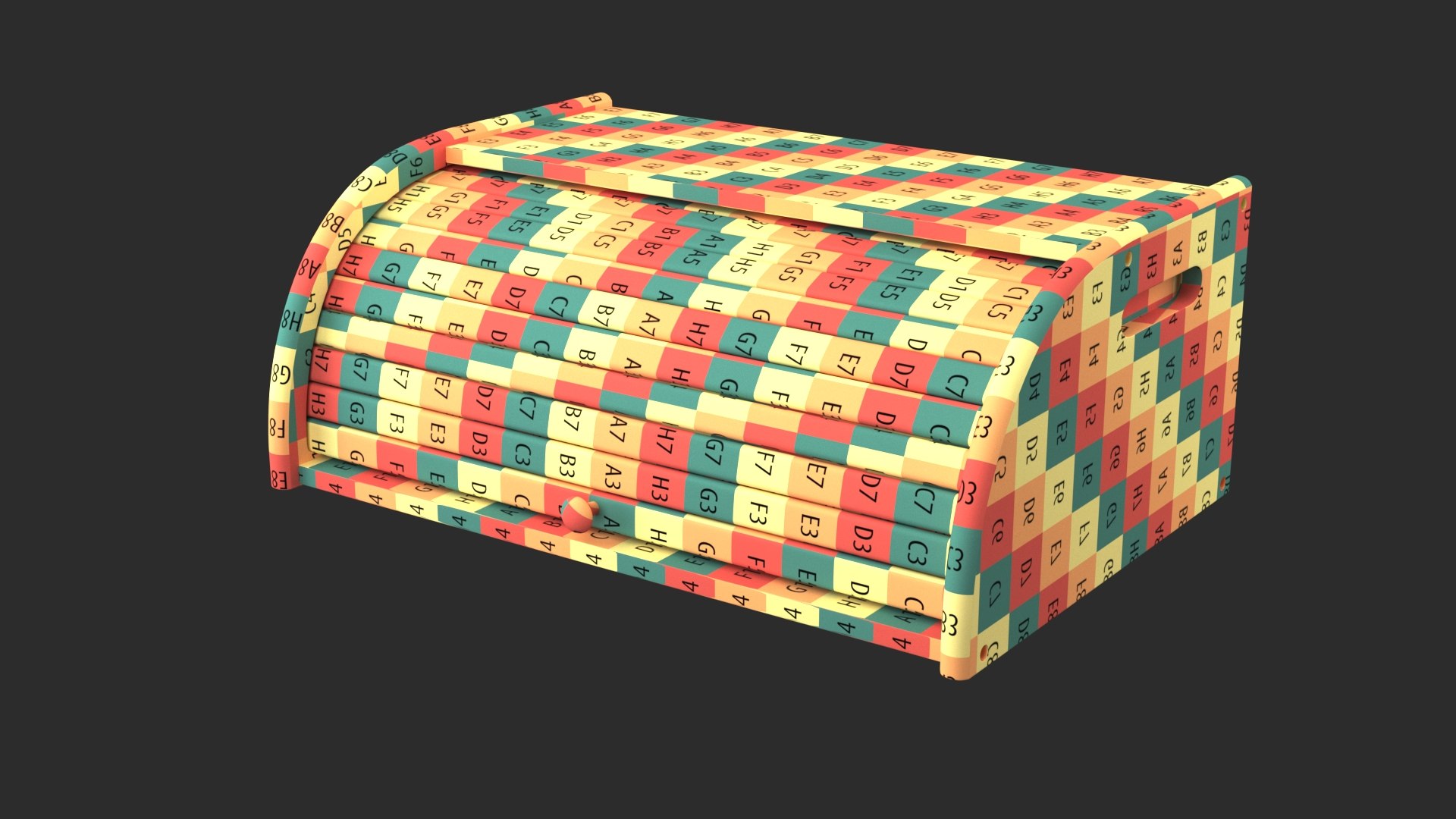 3D Bread Box - TurboSquid 1919040