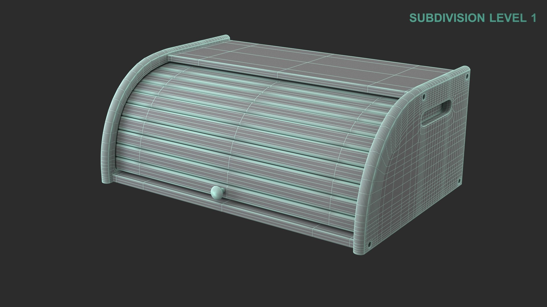 3D Bread Box - TurboSquid 1919040