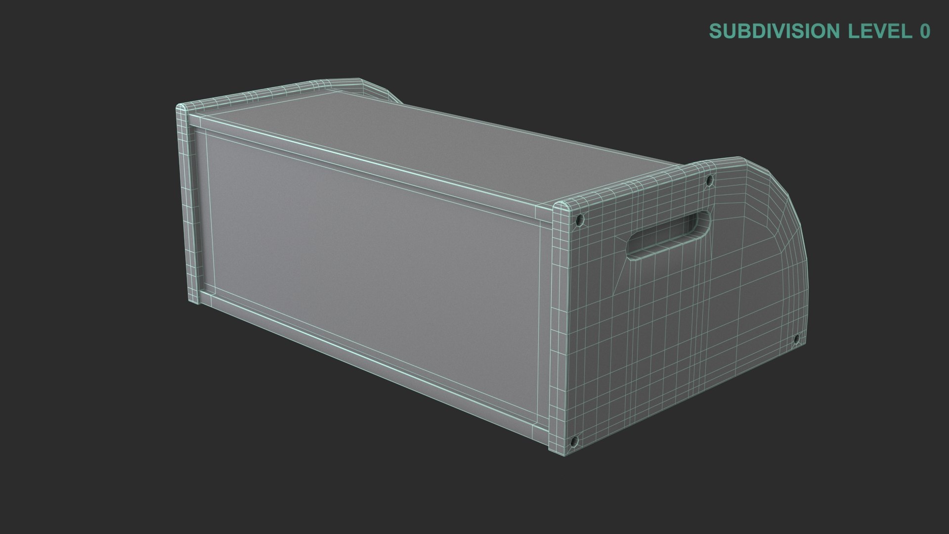 3D Bread Box - TurboSquid 1919040