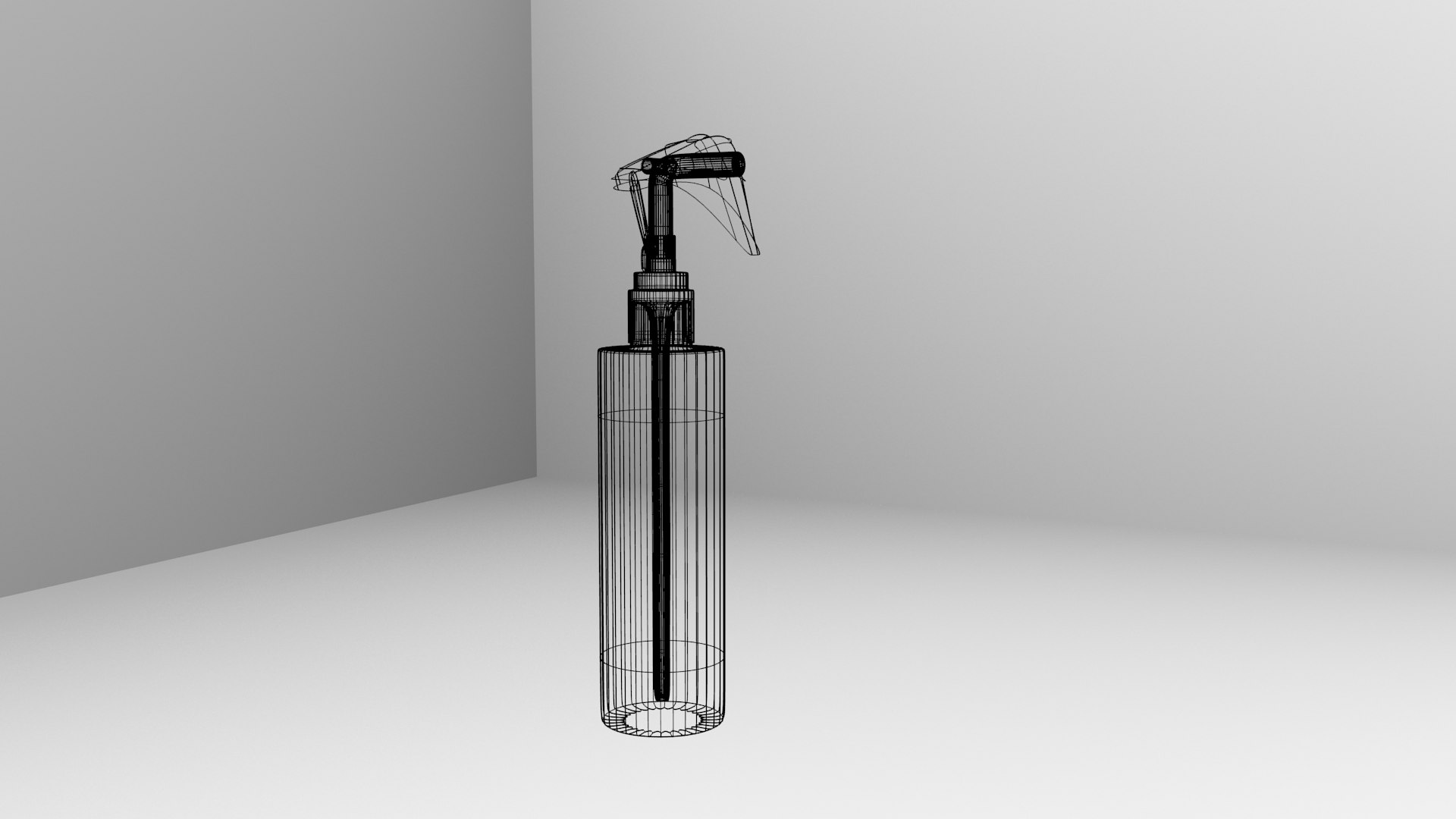 3D spray bottle - TurboSquid 1477014