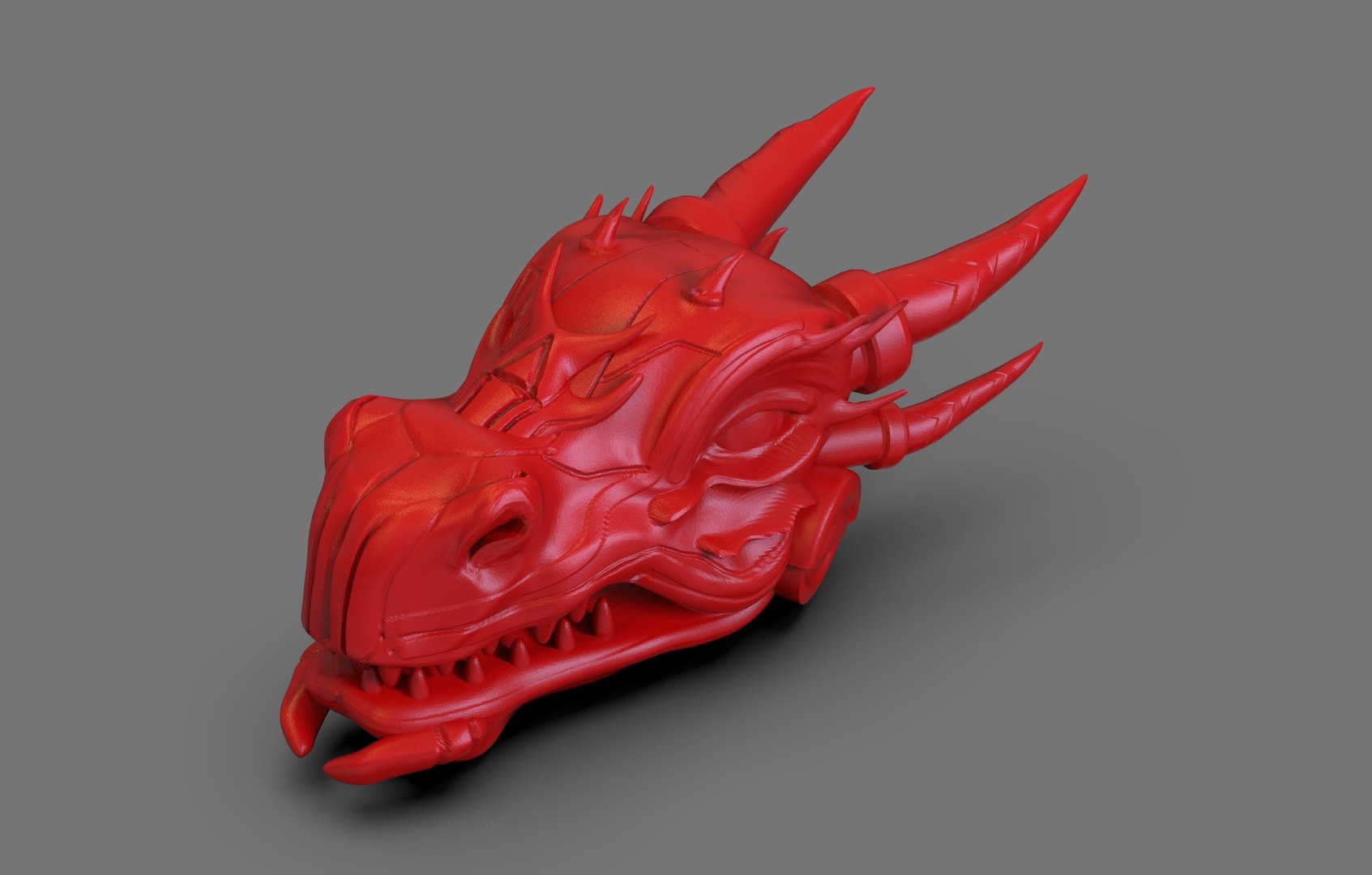 3D Robot Dragon Head - TurboSquid 2301902
