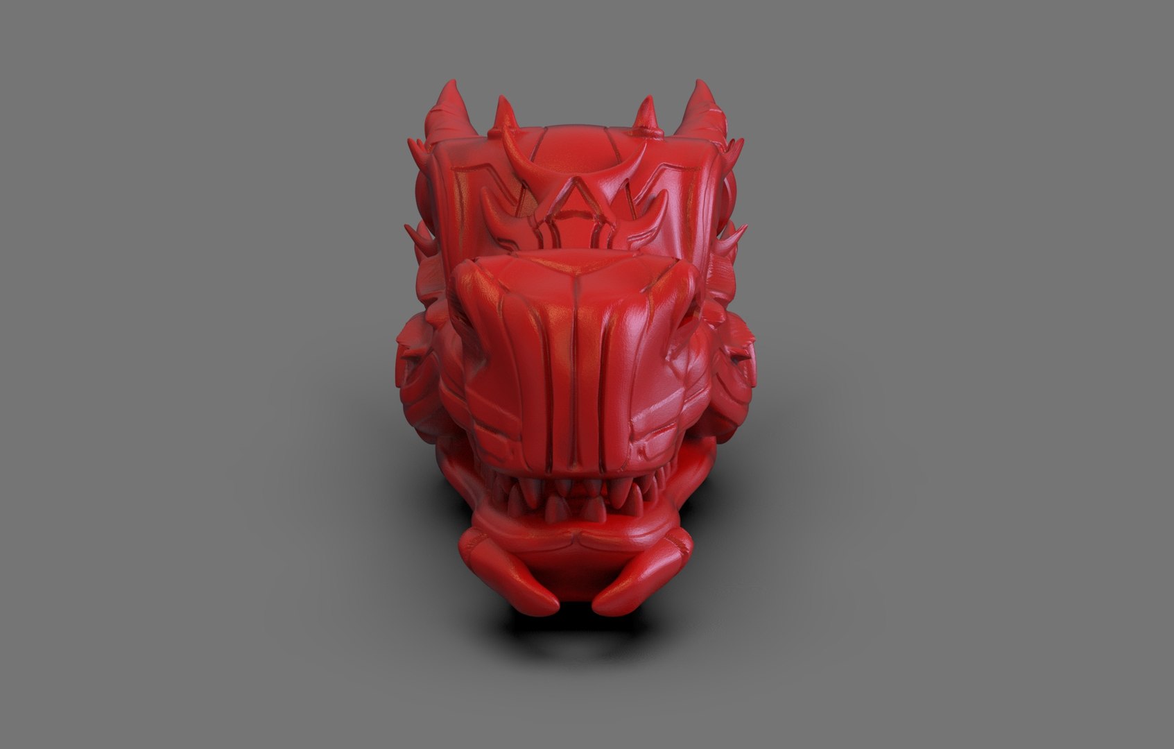 3D Robot Dragon Head - TurboSquid 2301902