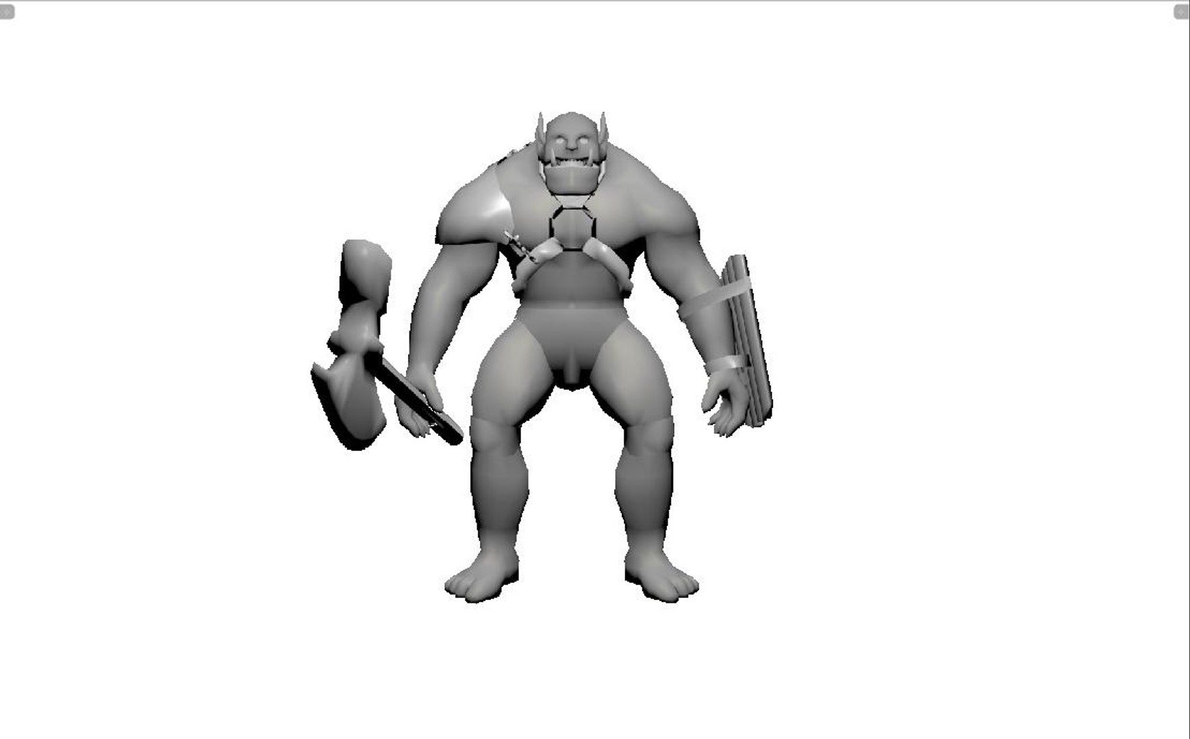3d model orc