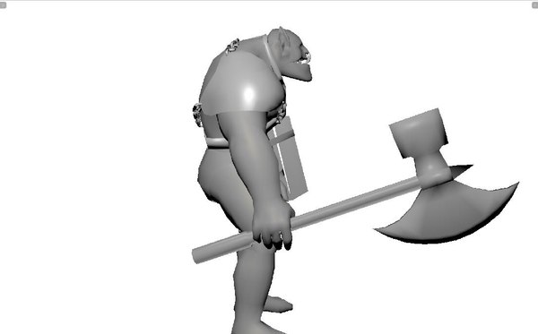 3d model orc