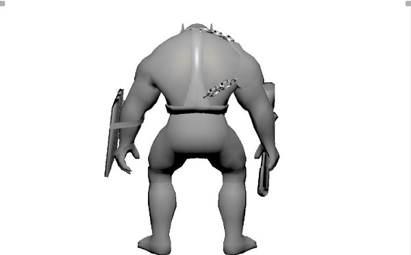 3d model orc
