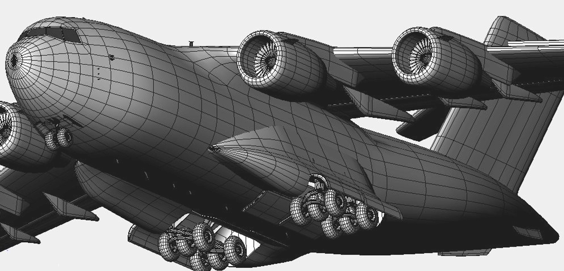 boeing c-17 globemaster iii 3d model
