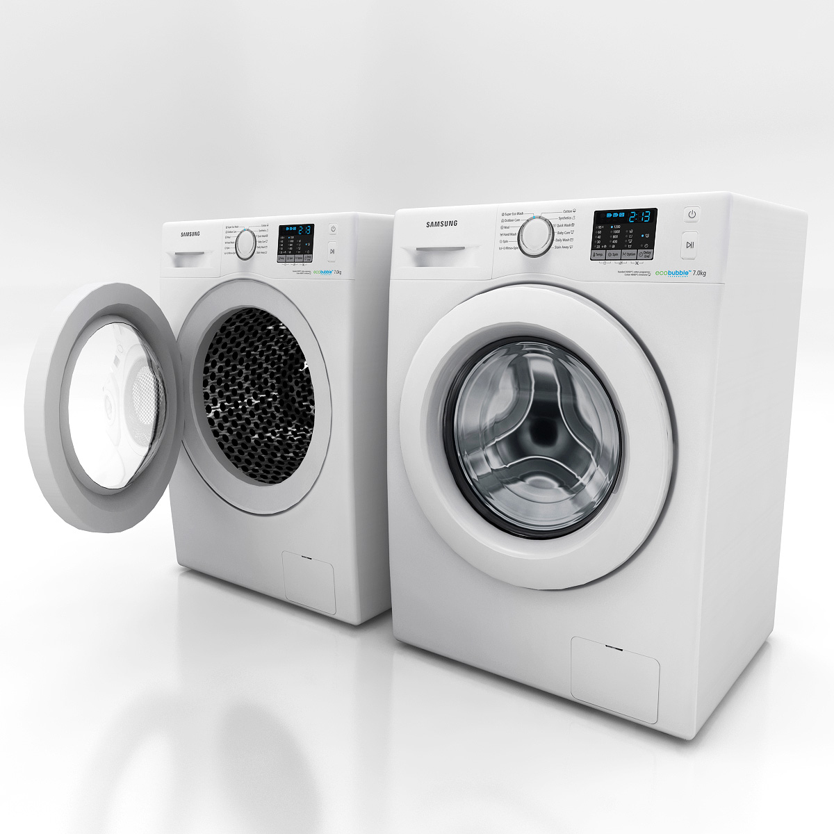 3d model washing machine f