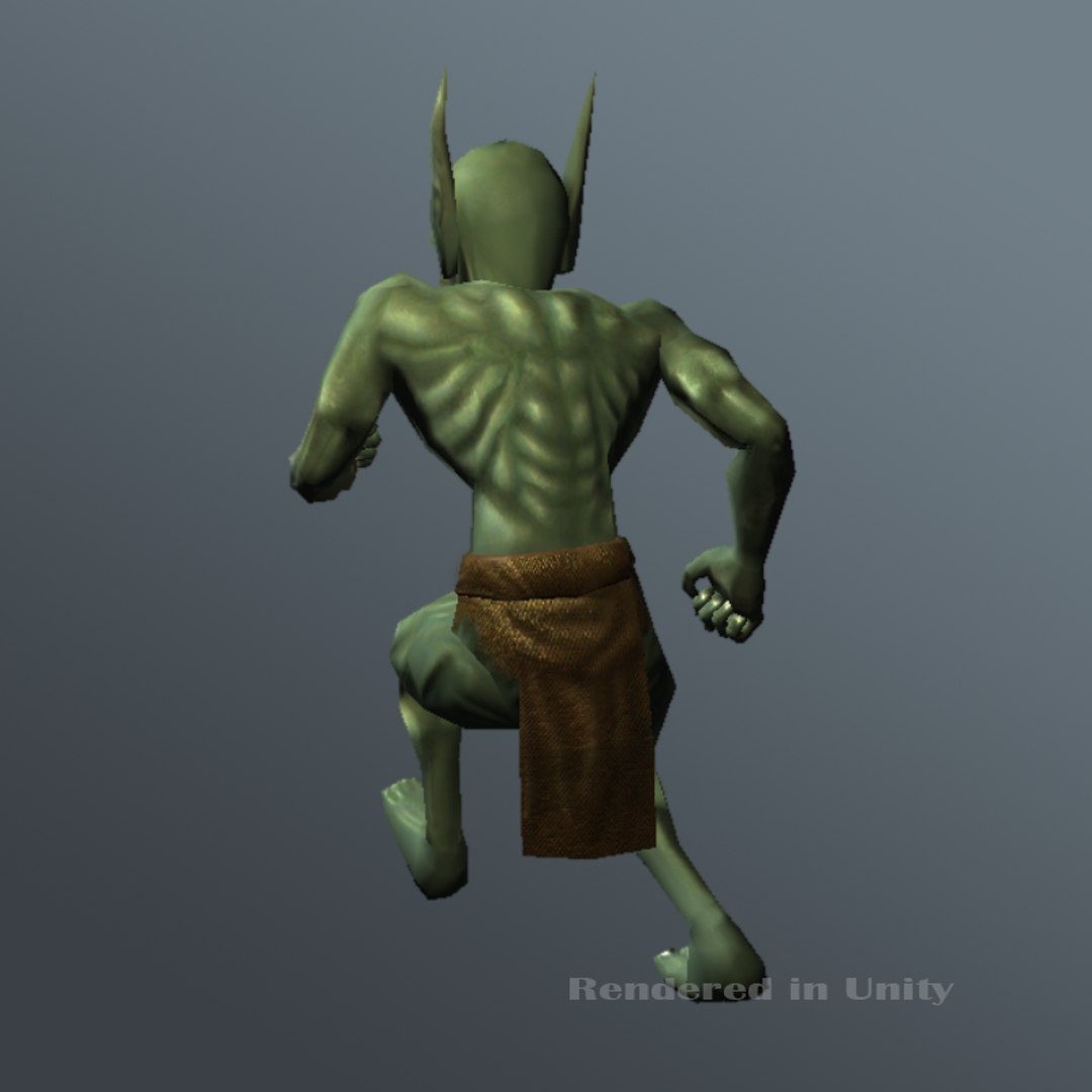 3ds Max Goblin Animation