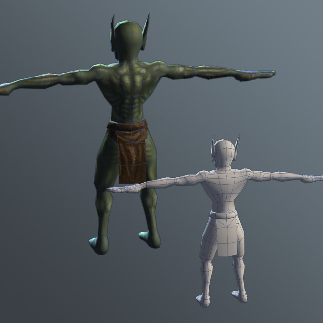 3ds Max Goblin Animation