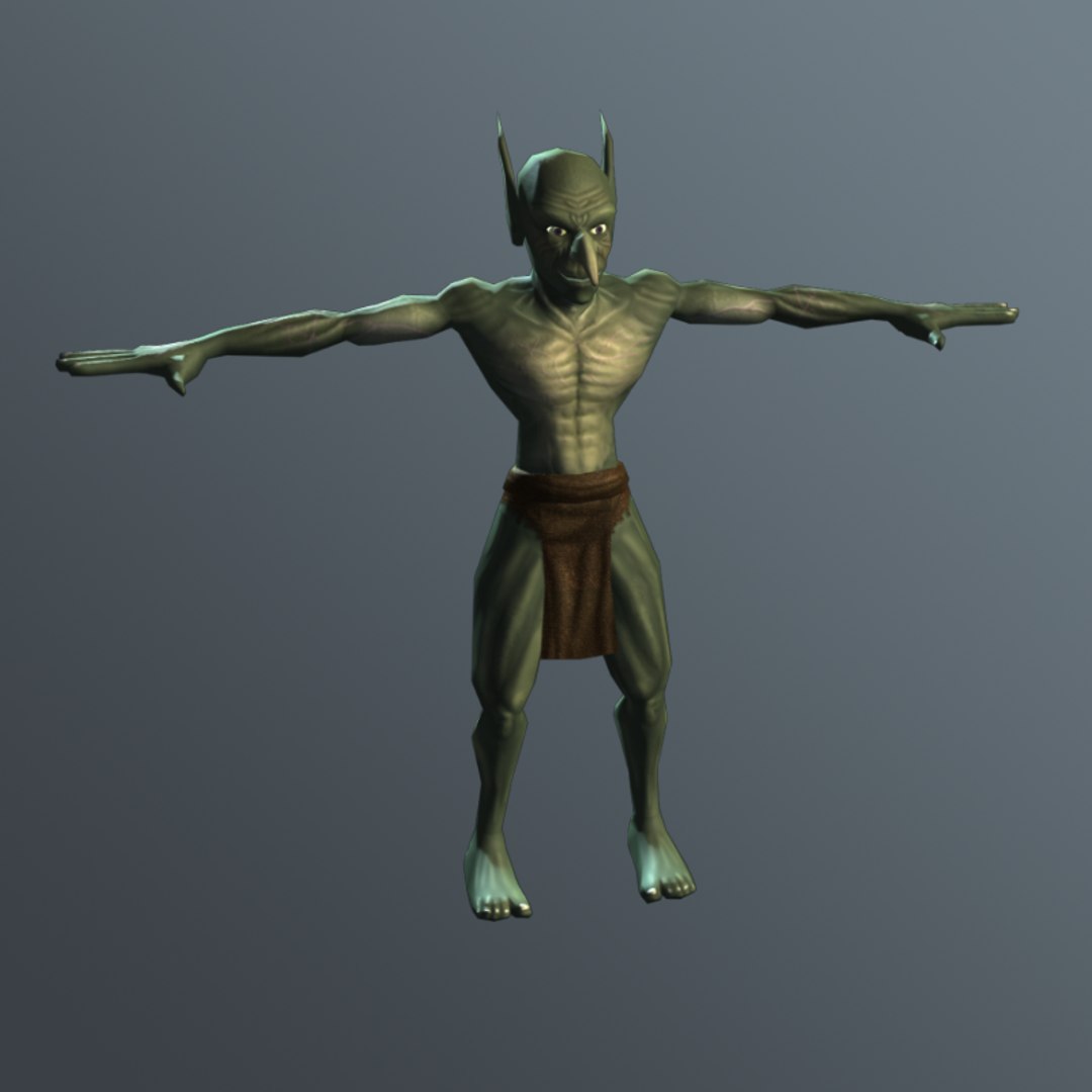 3ds Max Goblin Animation