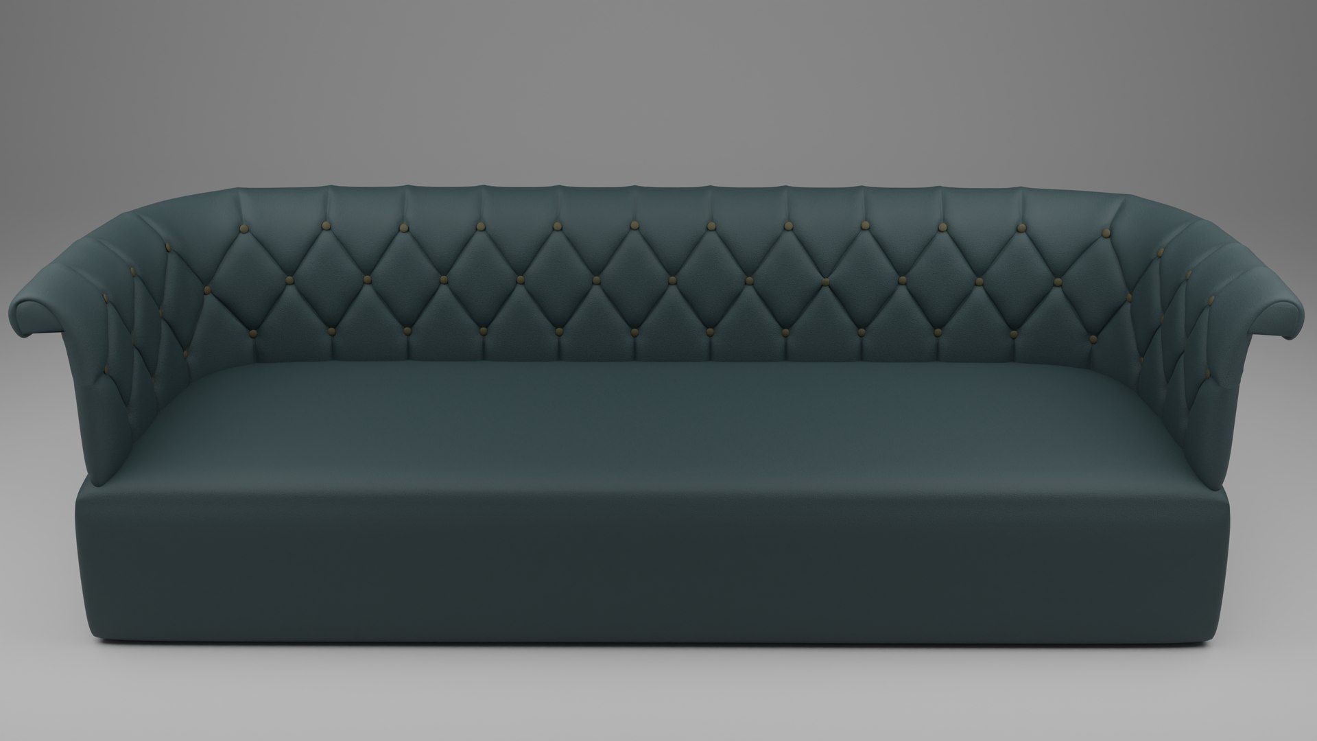 Classic Round Couch 3D Model - TurboSquid 2269529