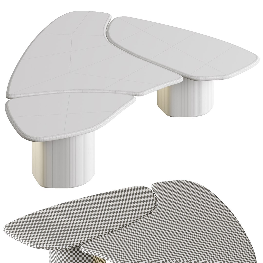 3D Studio Twenty Seven 27 TECTRA COFFEE TABLE - TurboSquid 2022812