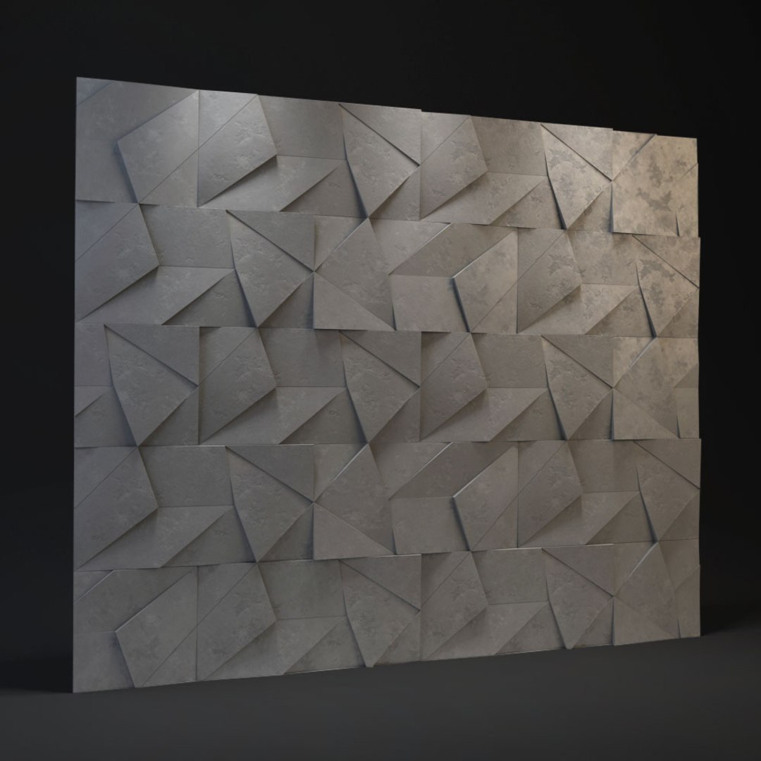 Abstract Panel 3D Model - TurboSquid 1477003