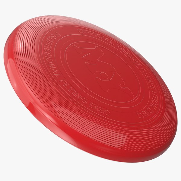 modelo 3d Disco Ultimate Frisbee Profesional Rojo - TurboSquid 2219510