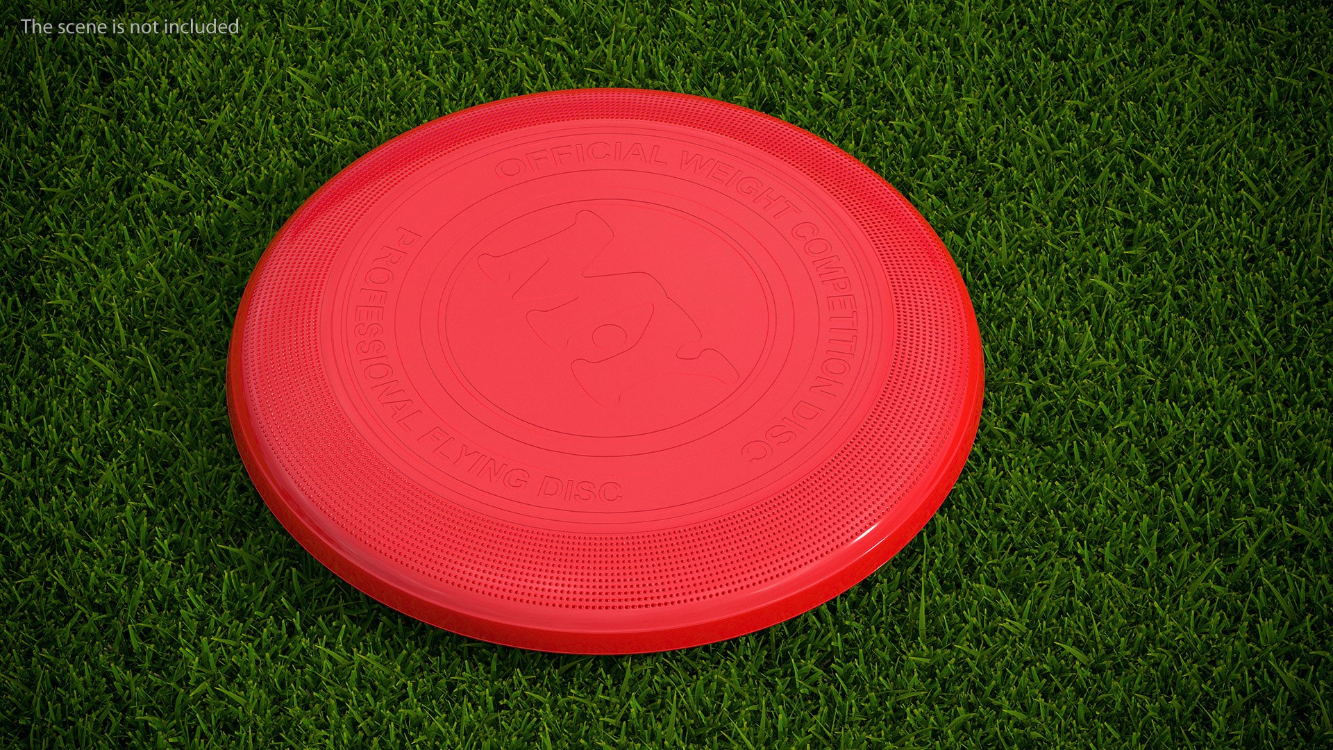 Professional Ultimate Frisbee Disc Red 3D Model - TurboSquid 2219510