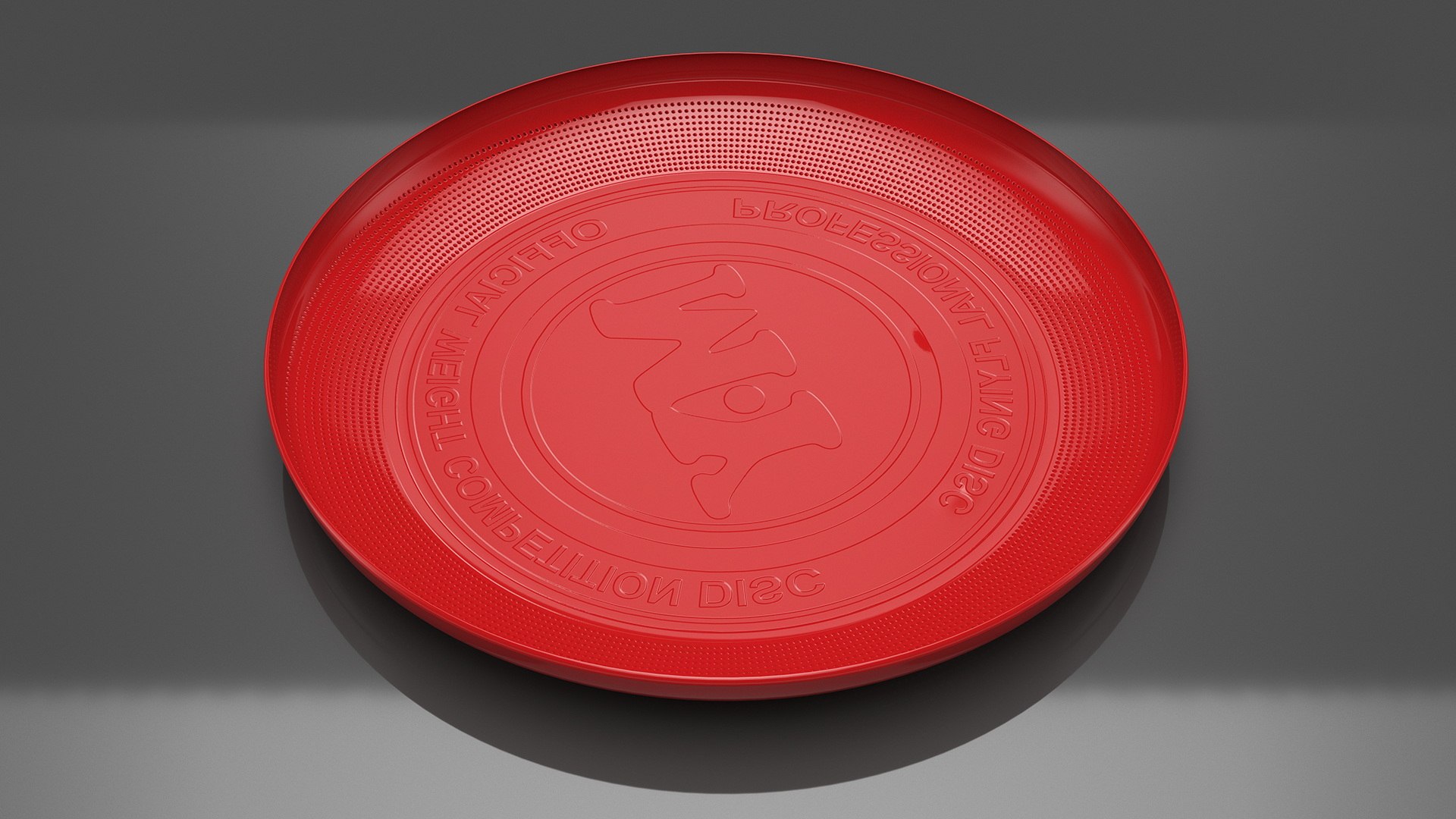 Professional Ultimate Frisbee Disc Red 3D Model - TurboSquid 2219510