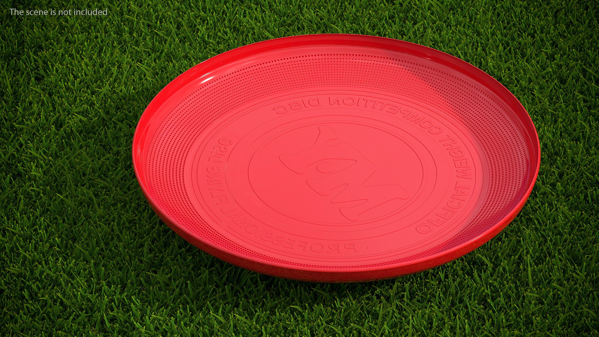Professional Ultimate Frisbee Disc Red 3D Model - TurboSquid 2219510