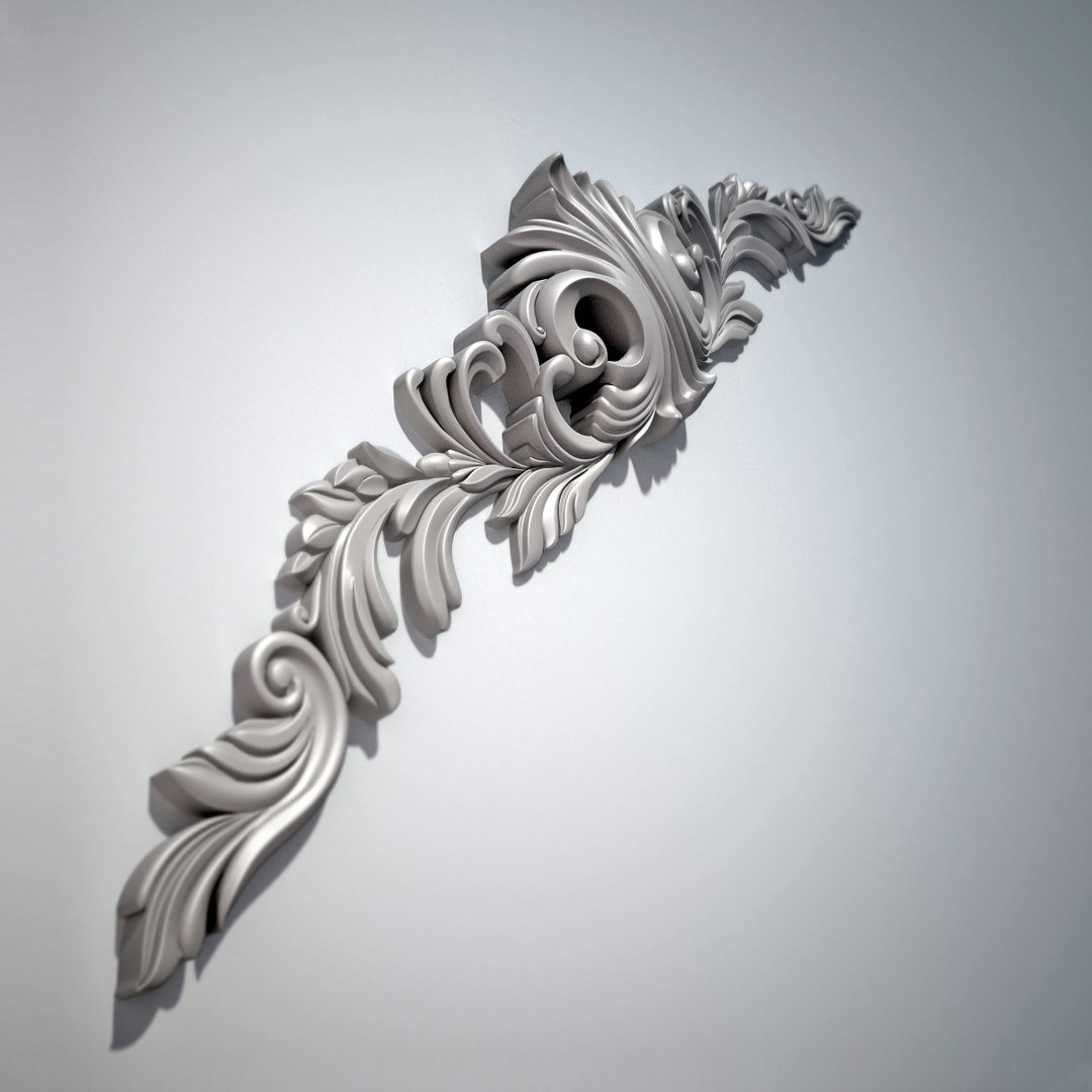 Classical Cartouche 3d 3ds