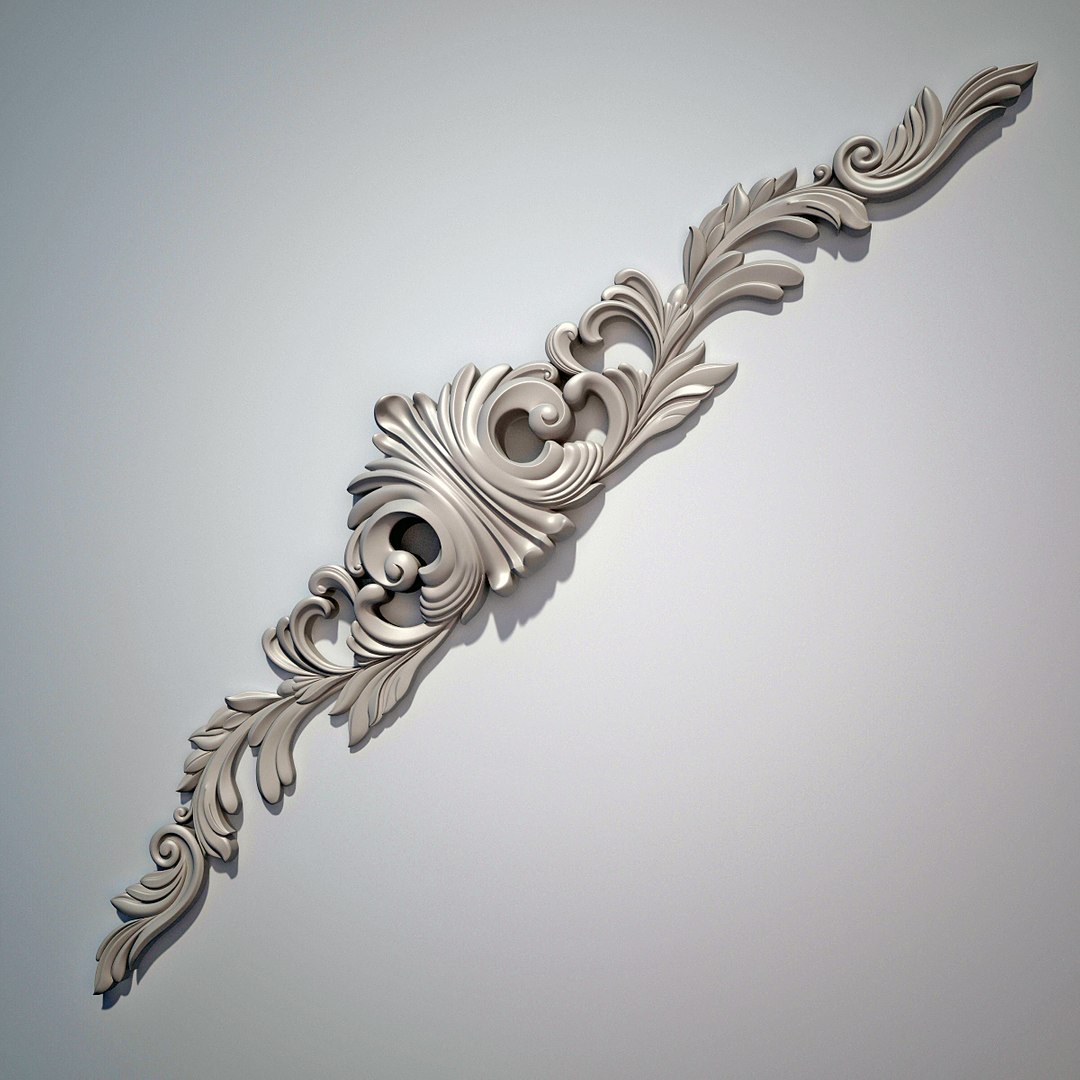 Classical Cartouche 3d 3ds