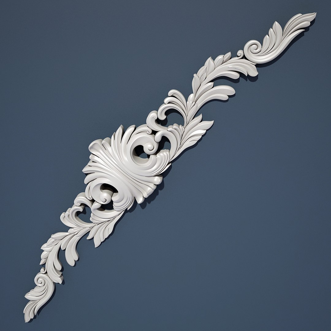 Classical Cartouche 3d 3ds