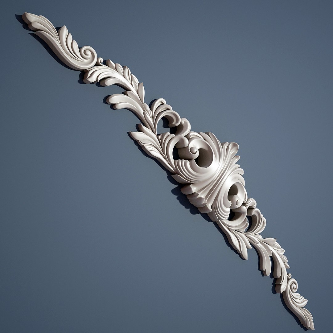 Classical Cartouche 3d 3ds
